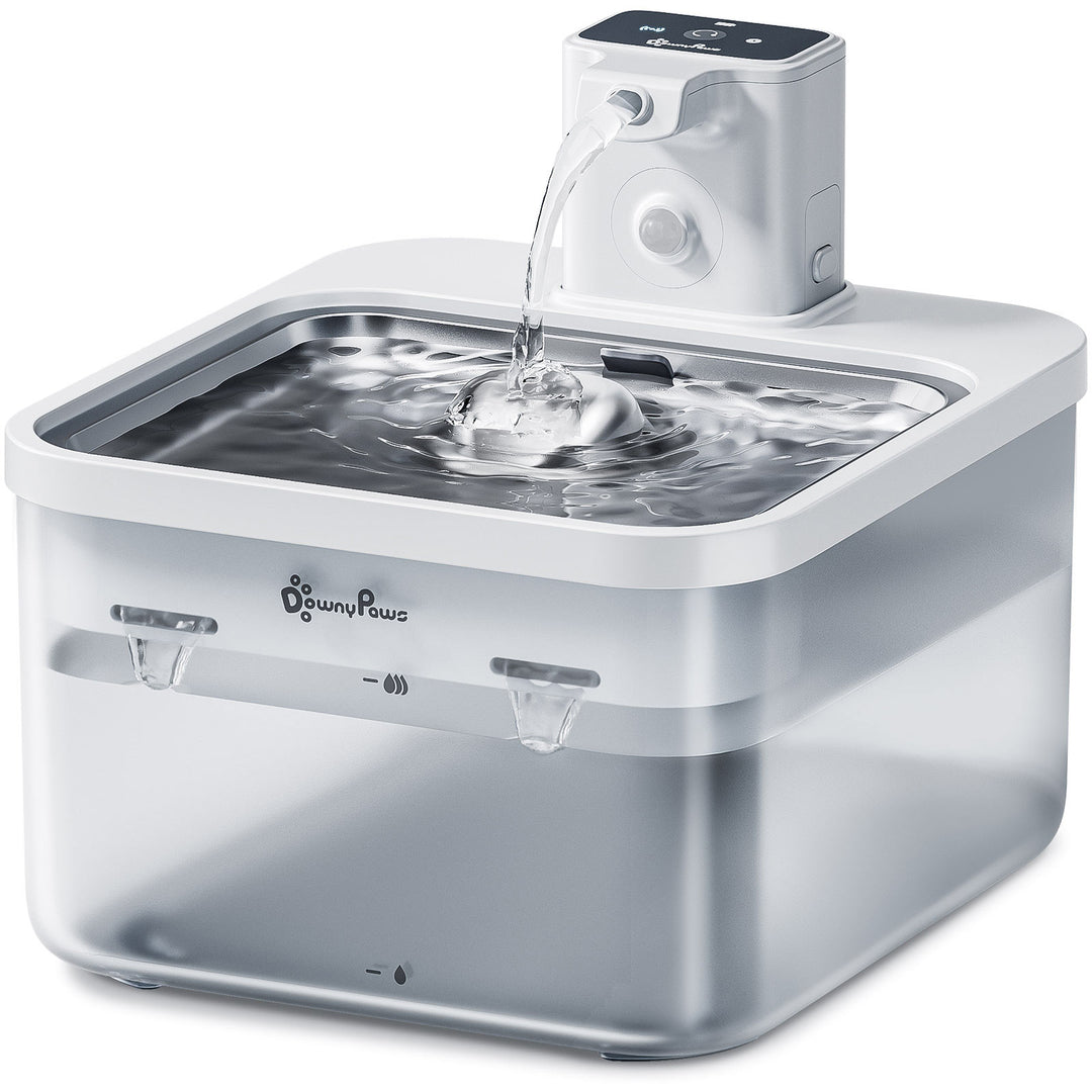 DownyPaws FurSink Battery-Operated Cat Water Fountain - SUS Version